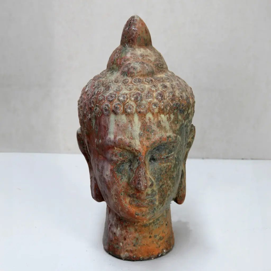 Pandora Buddha Head - D22cm x H36cm | Kellock Pots & Planters