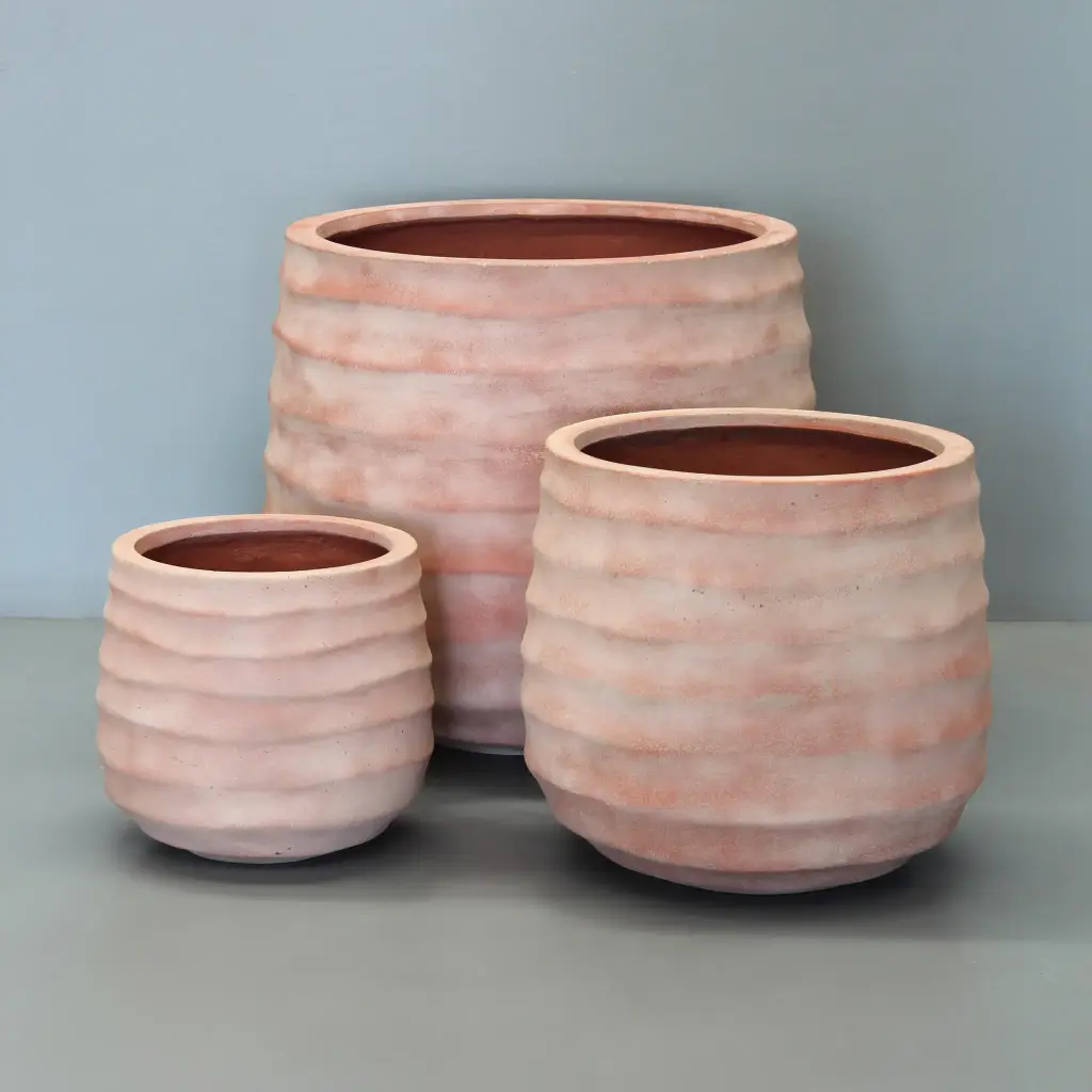 Tuscan Wave Sack Pot | Kellock Pots & Planters